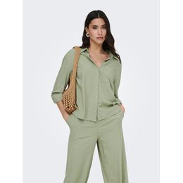 Jacqueline de Yong JDY Hemd in Gr&uuml;n - 62% | Gr&ouml;&szlig;e XS | Damen-blusen