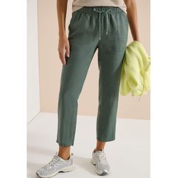Cecil Leinen-Hose in Khaki - 34% | Gr&ouml;&szlig;e XL/L28 | Damenhosen