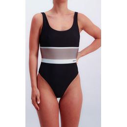 Joop! Bodywear Badeanzug in Schwarz - 49% | Gr&ouml;&szlig;e 38 | Damen-bademode