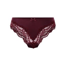 Hunkem&ouml;ller Hunkem&ouml;ller Slip in Bordeaux - 38% | Gr&ouml;&szlig;e L | Damen-unterteile