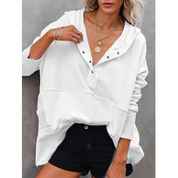 LA Angels Hoodie in Creme - 67% | Gr&ouml;&szlig;e S | Damen-sweatshirts-jacken