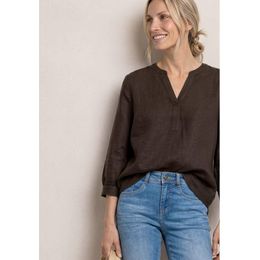Street One Bluse in Dunkelbraun - 52% | Gr&ouml;&szlig;e 34 | Damen-blusen