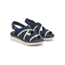 Freyling Sandalen in Dunkelblau/ Beige - 60% | Gr&ouml;&szlig;e 37 | Damen-sandalen