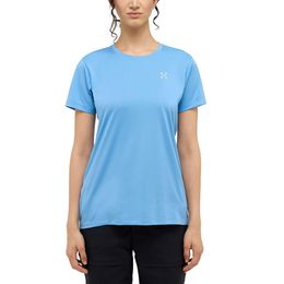 Hagl&ouml;fs Hagl&ouml;fs Funktionsshirt in Blau - 35% | Gr&ouml;&szlig;e XL | Damen-outdoor-tops-shirts