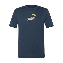super.natural Trainingsshirt "Hot Dog" in Dunkelblau - 62% | Gr&ouml;&szlig;e 110 | Kinder-oberteile