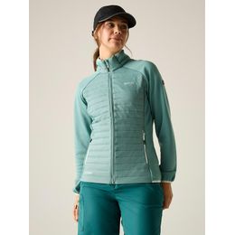 Regatta Hybridjacke "Clumber" in T&uuml;rkis - 69% | Gr&ouml;&szlig;e 36 | Damen-outdoorjacken