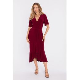 made of emotion Kleid in Braunrot - 30% | Gr&ouml;&szlig;e M | Damen-kleider