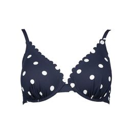 Lascana Bikini-Oberteil in Dunkelblau - 53% | Gr&ouml;&szlig;e 38B-Cup | Damen-bademode