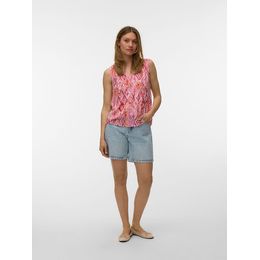 V&eacute;ro Moda Vero Moda Blusentop in Pink/ Orange - 30% | Gr&ouml;&szlig;e M | Damen-blusen