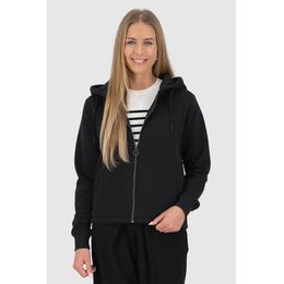 alife and kickin Sweatjacke in Schwarz - 50% | Gr&ouml;&szlig;e S | Damen-sweatshirts-jacken