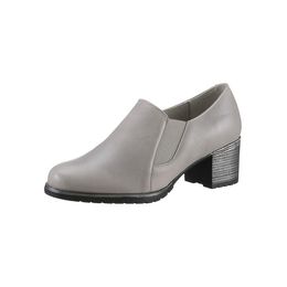 Heine Leder-Ankle-Boots in Grau - 73% | Gr&ouml;&szlig;e 41 | Stiefeletten