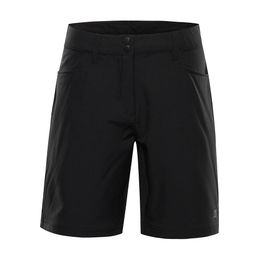 Alpine Pro Softshellshorts "Baka 2" in Schwarz - 66% | Gr&ouml;&szlig;e 42 | Damen-sporthosen
