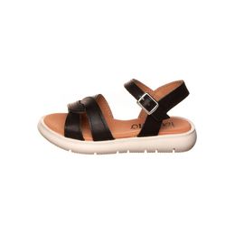 lamino Leder-Sandalen in Schwarz - 64% | Gr&ouml;&szlig;e 28 | Kindersandalen