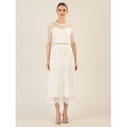 Apart Kleid in Creme in Creme - 75% | Gr&ouml;&szlig;e 40 | Damen-kleider