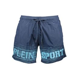 Plein Sport Badeshorts in Dunkelblau - 73% | Gr&ouml;&szlig;e XXL | Herren-bademode-sport