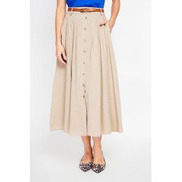 Le Jardin du Lin Rock in Beige - 68% | Gr&ouml;&szlig;e 40 | Damenroecke