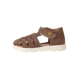 El Naturalista Leder-Halbsandalen in Braun - 56% | Gr&ouml;&szlig;e 34 | Kindersandalen
