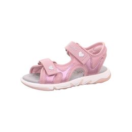 Superfit Leder-Sandalen "Pebbles" in Rosa - 36% | Gr&ouml;&szlig;e 32 | Kindersandalen