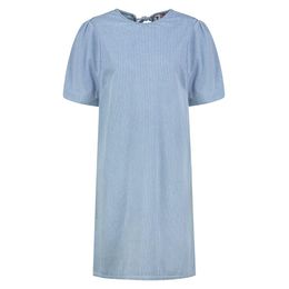 Sublevel Kleid in Hellblau/ Wei&szlig; - 35% | Gr&ouml;&szlig;e M | Damen-kleider