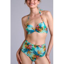 Marlies Dekkers Bikini-Oberteil in Hellblau/ Bunt - 63% | Gr&ouml;&szlig;e 70C | Damen-bademode