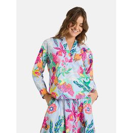 LIEBLINGSST&Uuml;CK LIEBLINGSST&Uuml;CK Bluse "Edana" in Hellblau/ Bunt - 54% | Gr&ouml;&szlig;e 36 | Damen-blusen