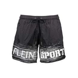 Plein Sport Badeshorts in Schwarz - 73% | Gr&ouml;&szlig;e XXL | Herren-bademode-sport