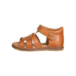 El Naturalista Leder-Sandalen "Atenas" in Hellbraun - 50% | Gr&ouml;&szlig;e 23 | Kindersandalen