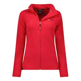 Geographical Norway Fleecejacke "Tug" in Rot - 75% | Gr&ouml;&szlig;e S | Damenjacken