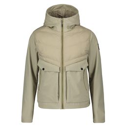 Dolomite Hybrid-Softshelljacke "Karakorum" in Beige - 80% | Gr&ouml;&szlig;e M | Herren-outdoorjacken