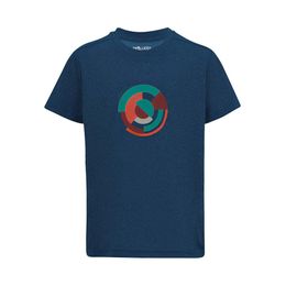 Trollkids Funktionsshirt "Sognefjord T" in Dunkelblau - 34% | Gr&ouml;&szlig;e 128 | Kinder-oberteile