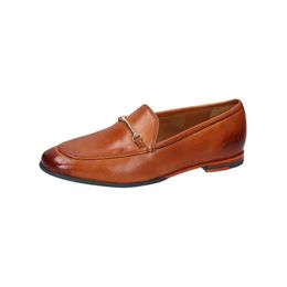 Melvin & Hamilton MELVIN & HAMILTON Leder-Mokassins "Scarlett 22" in Hellbraun - 55% | Gr&ouml;&szlig;e 40 | Damen-schuhe-halbschuhe