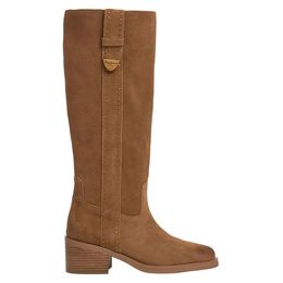 Pepe Jeans Footwear Leder-Stiefel in Hellbraun - 69% | Gr&ouml;&szlig;e 38 | Damen-stiefel
