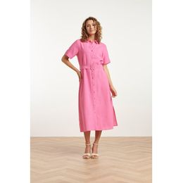 Smashed Lemon Kleid in Pink - 52% | Gr&ouml;&szlig;e L | Damen-kleider