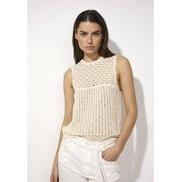 More & More More & More Pullunder in Creme - 56% | Gr&ouml;&szlig;e 42 | Damen-pullover-cardigans