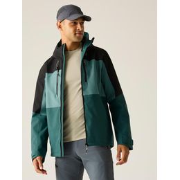 Regatta Regenjacke "Maland II" in T&uuml;rkis - 71% | Gr&ouml;&szlig;e L | Herren-outdoorjacken