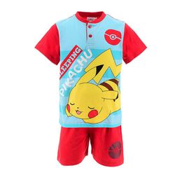 Pok&eacute;mon Pokemon Pyjama "Pokemon" in Rot - 54% | Gr&ouml;&szlig;e 128 | Kinder-waesche