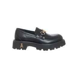Patrizia Pepe Leder-Mokassins in Schwarz - 65% | Gr&ouml;&szlig;e 37 | Damen-schuhe-halbschuhe