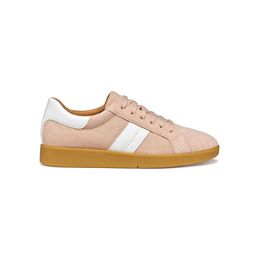Geox Leder-Sneakers "Meleda" in Beige/ Wei&szlig; - 45% | Gr&ouml;&szlig;e 40 | Damen-sneakers