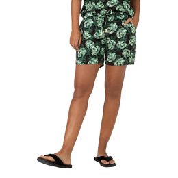 Timezone Shorts in Schwarz/ Gr&uuml;n - 72% | Gr&ouml;&szlig;e M | Shorts