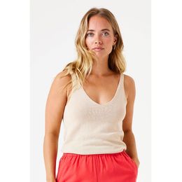 Garcia Top in Beige - 57% | Gr&ouml;&szlig;e M | Damen-tops