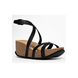 Sunbay Keilsandaletten "Lobelia" in Schwarz - 64% | Gr&ouml;&szlig;e 40 | Damen-sandalen