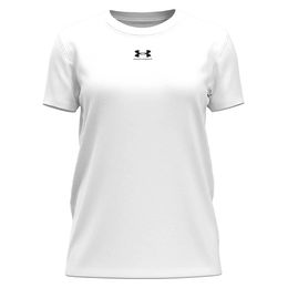 Under Armour Shirt "Campus Core" in Wei&szlig; - 34% | Gr&ouml;&szlig;e S | Damen-tops