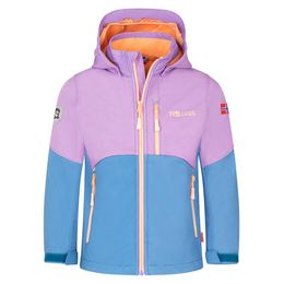 Trollkids Softshelljacke "Balestrand" in Lila - 46% | Gr&ouml;&szlig;e 122 | Kinder-outdoor-jacken