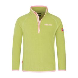 Trollkids Fleecepullover "Nordland" in Gr&uuml;n - 53% | Gr&ouml;&szlig;e 98 | Kids-fleecejacken-fleecepullover