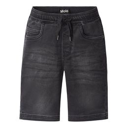 Molo Jeans-Shorts in Schwarz - 67% | Gr&ouml;&szlig;e 134 | Kinderhosen