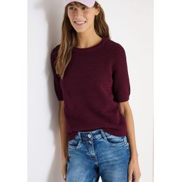 Cecil Pullover in Bordeaux - 45% | Gr&ouml;&szlig;e S | Damen-pullover-cardigans