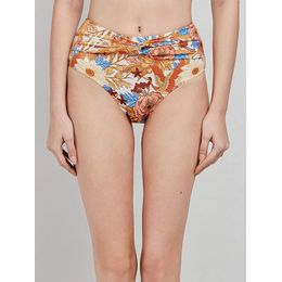 gisela Bikini-Hose in Apricot/ Hellblau - 46% | Gr&ouml;&szlig;e M | Damen-bademode