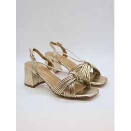 Bellucci Sandaletten in Gold - 60% | Gr&ouml;&szlig;e 41 | Damen-sandalen