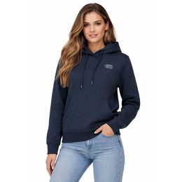 Geographical Norway Hoodie "Guni" in Dunkelblau - 66% | Gr&ouml;&szlig;e M | Damen-sweatshirts-jacken