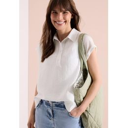 Cecil Bluse in Wei&szlig; - 40% | Gr&ouml;&szlig;e M | Damen-blusen